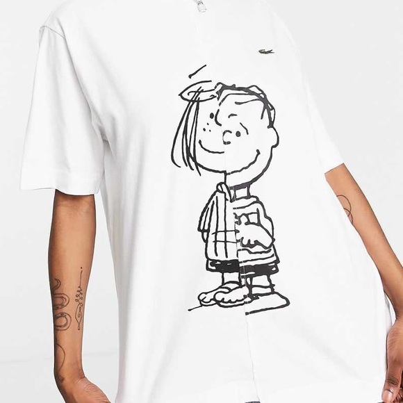 Lacoste | Shirts | Final Price Peanuts X Lacoste Shirt Linus Peppermint ...